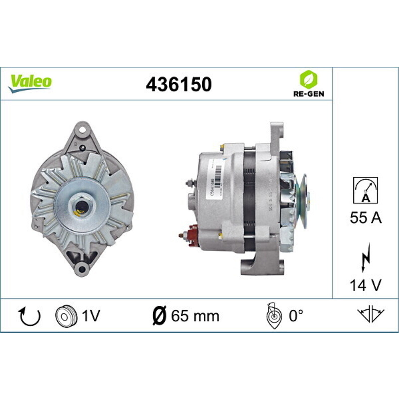 Generator VALEO XY409387 online kaufen | Lott Autoteile