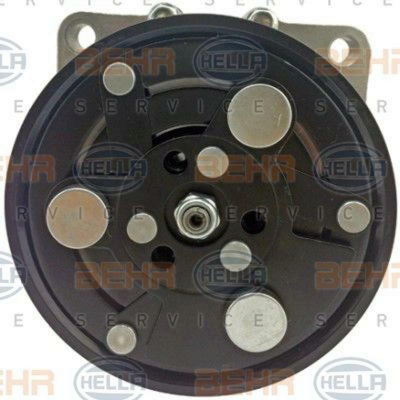 HELLA Kompressor, Klimaanlage BEHR XY492779 kaufen